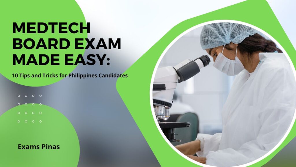 MedTech Board Exam Made Easy: 10 Tips and Tricks for Philippines ...