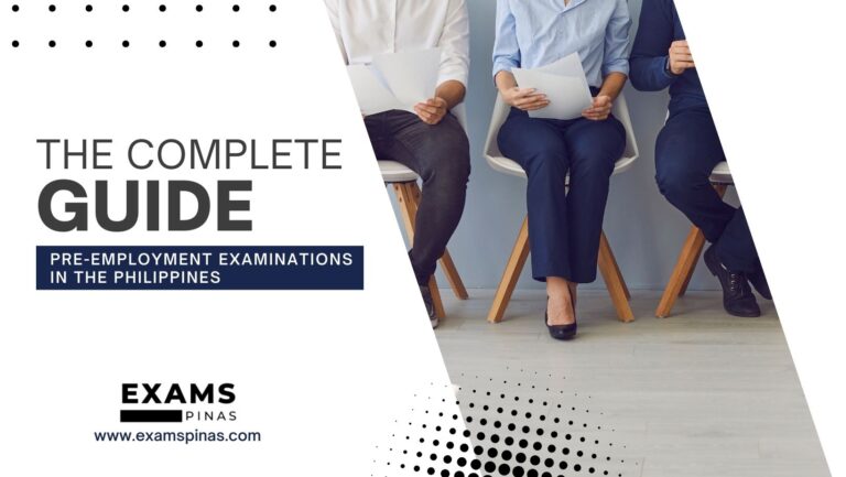 The Complete Guide to Pre-Employment Examinations in the Philippines ...